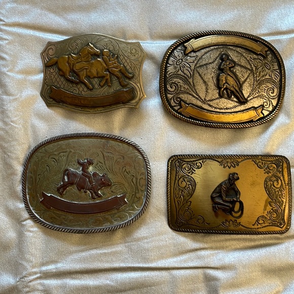 Accessories | Four Belt Buckles Ready For Your Leather Belt Projects ...